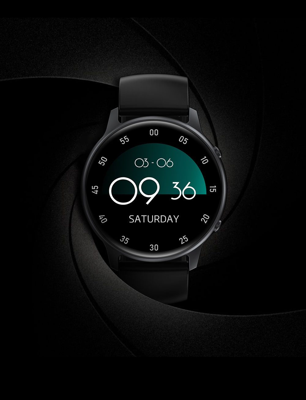 Ceas Smartwatch LW36 Negru. Recosport