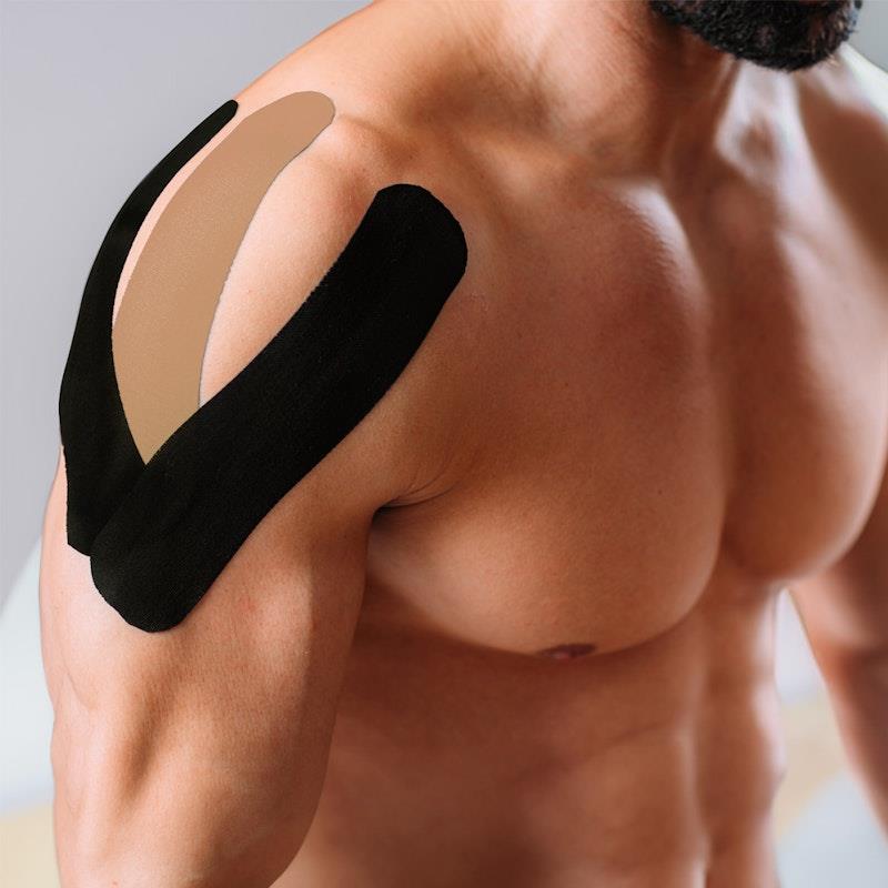 X6.0 Banda Kinesiologica Xtreme Roz 5cm x 6m - d3Tape. Recosport